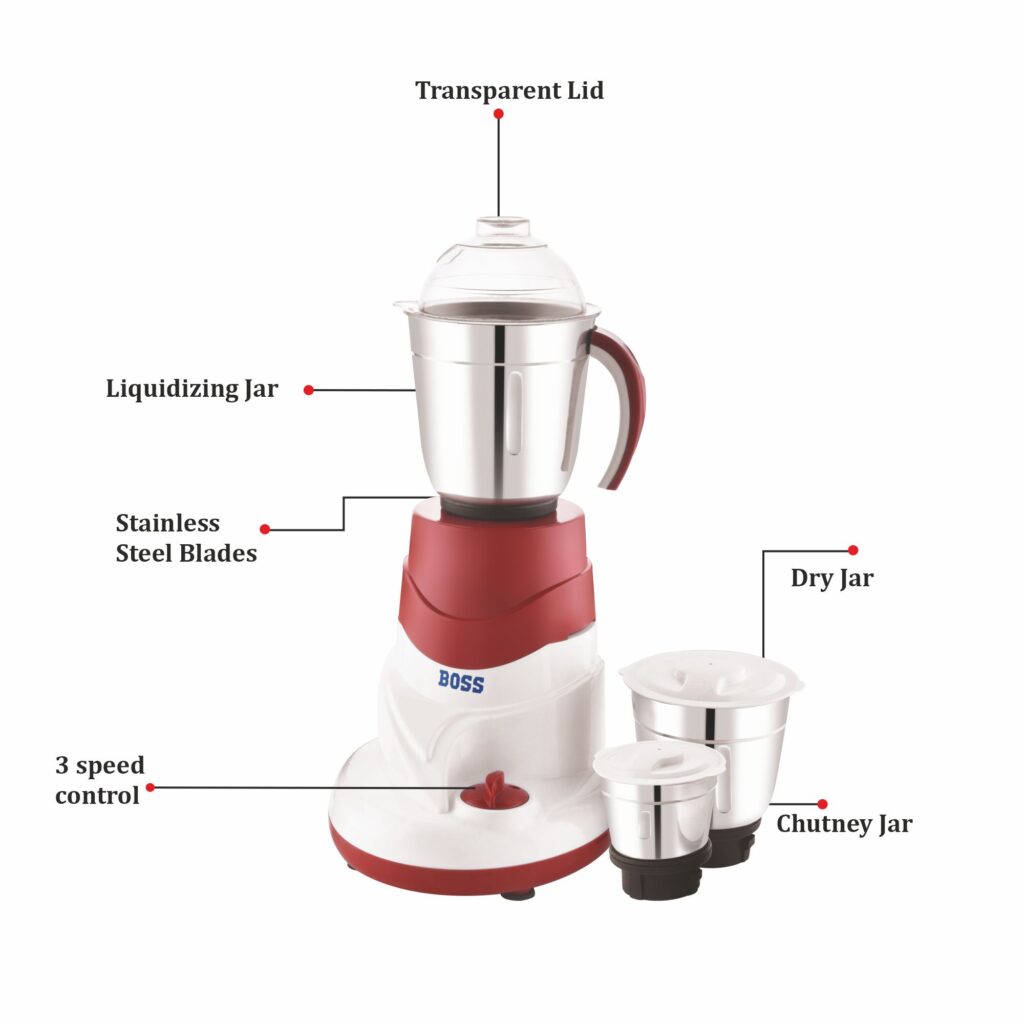 Boss All Time Plus (B244) | Mixer Grinder | Boss Appliances