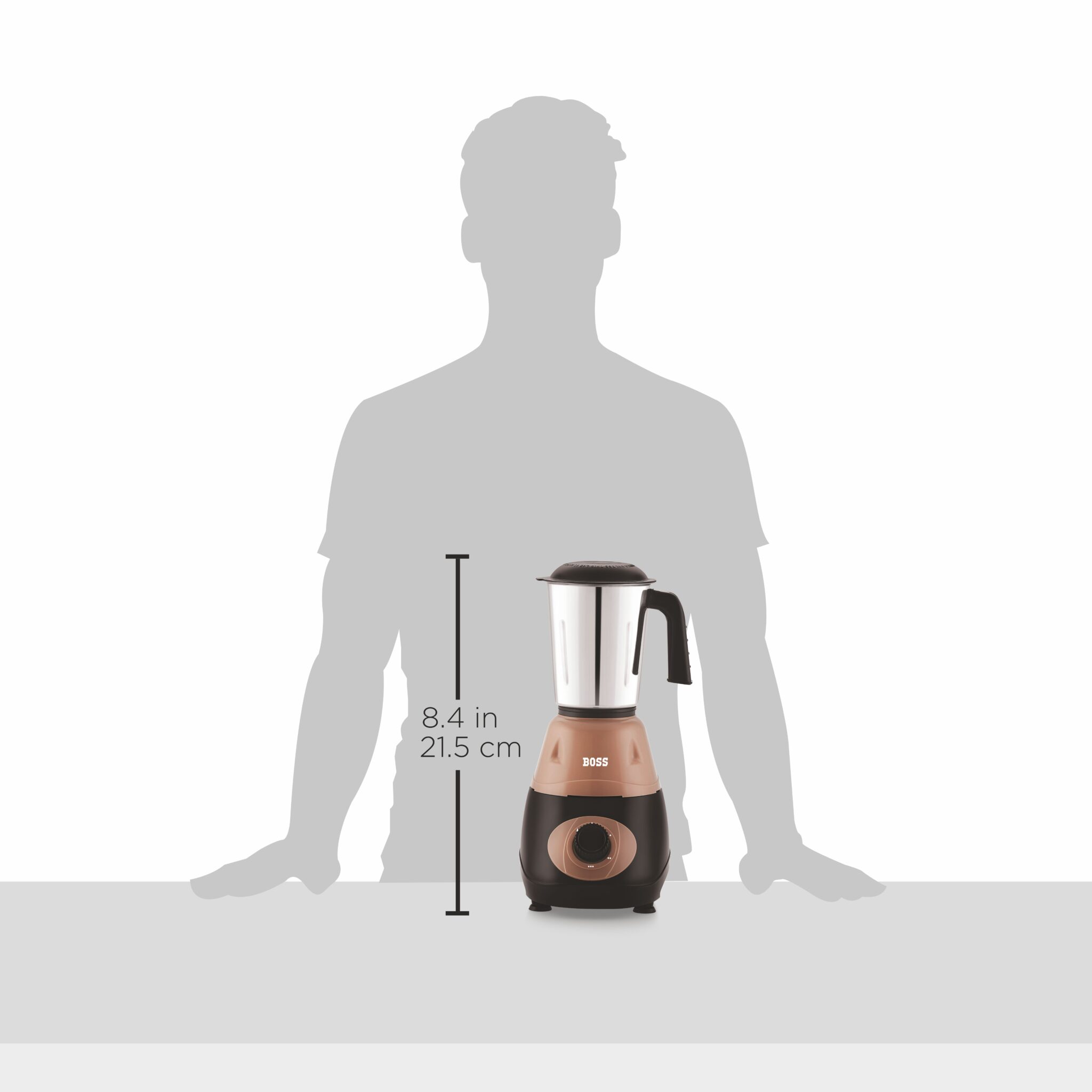 BOSS Bravo Mixer Grinder 500W